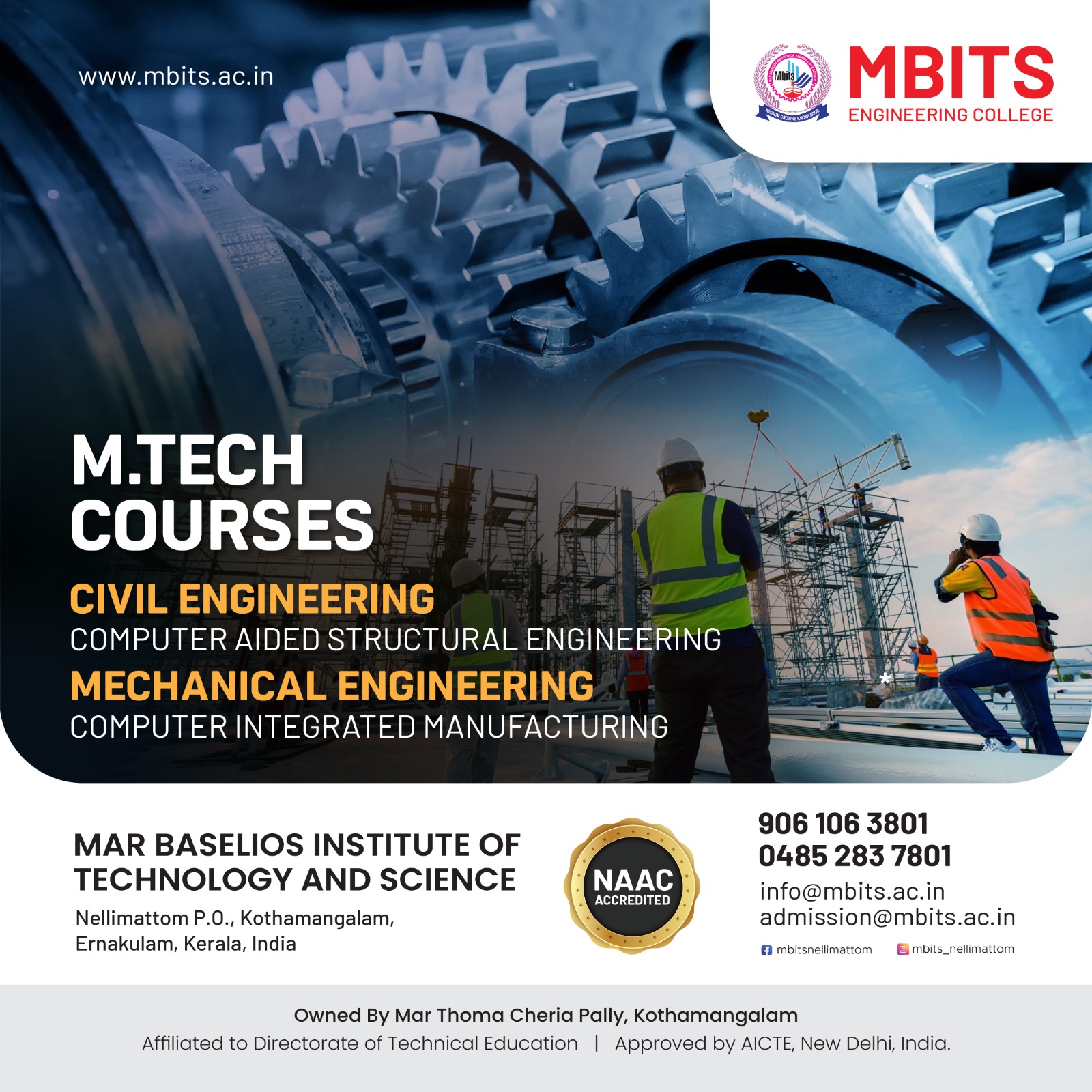 M.Tech - MBITS