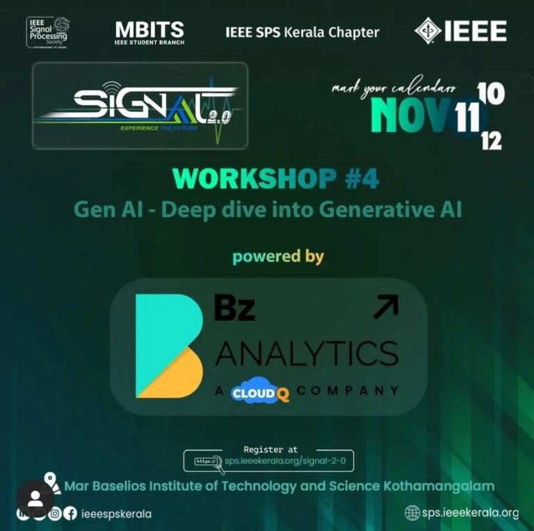 WORKSHOP ON GEN AI-DEEP DIVE INTO GENERATIVE AI – MBITS