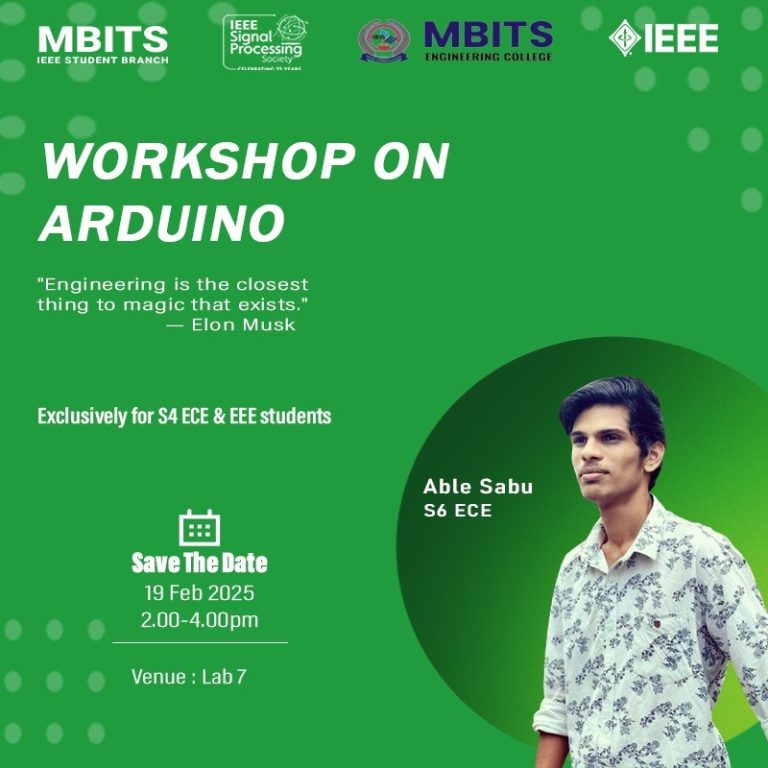 WORKSHOP ON ARDUINO - MBITS